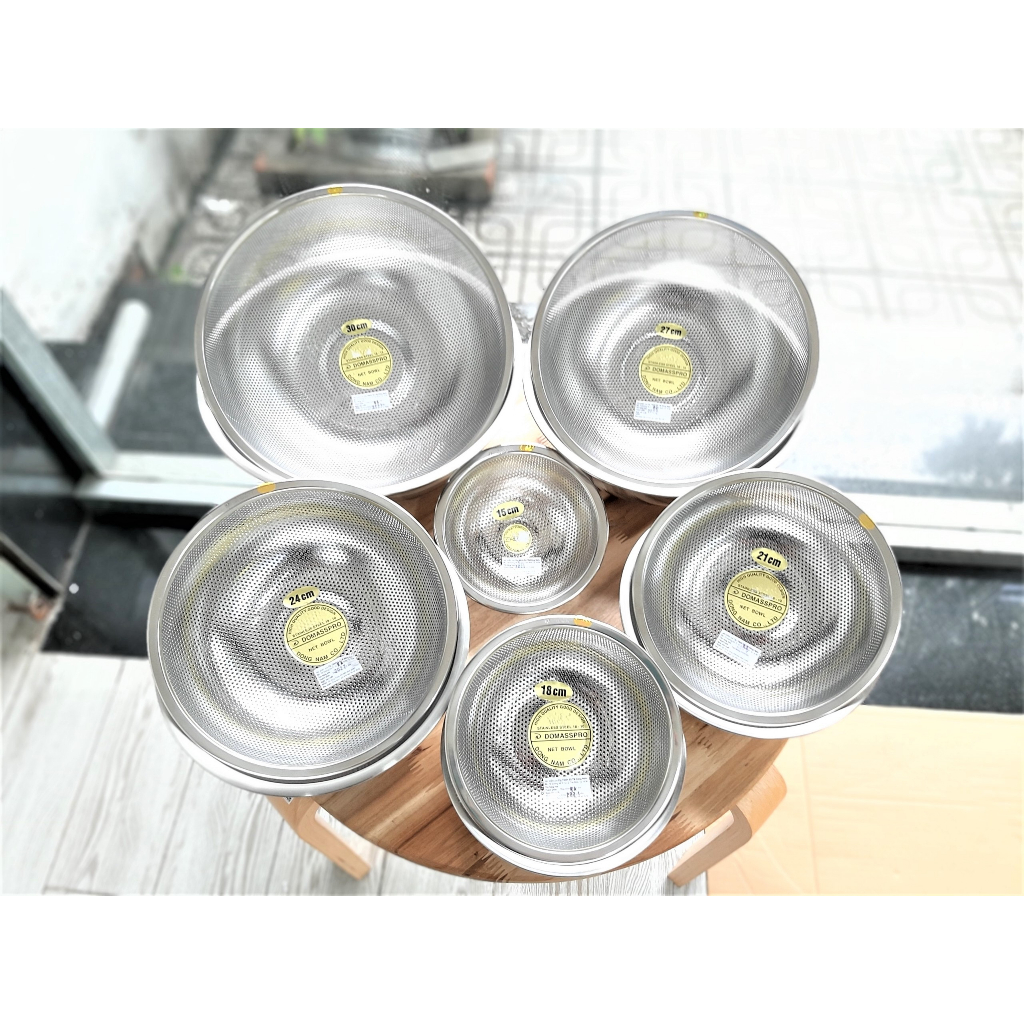 Rổ inox 304 Đông Nam 18cm - Công ty cổ phần Vân Sam
