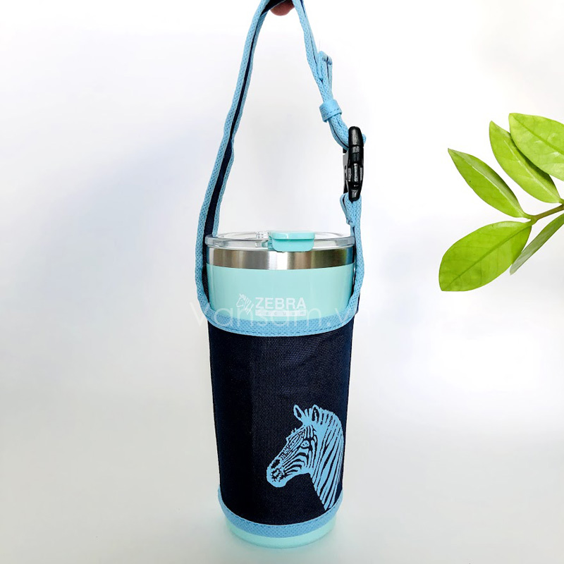 Ly giữ nhiệt inox 304 Zebra Thái Lan 580ml xanh mint 112701