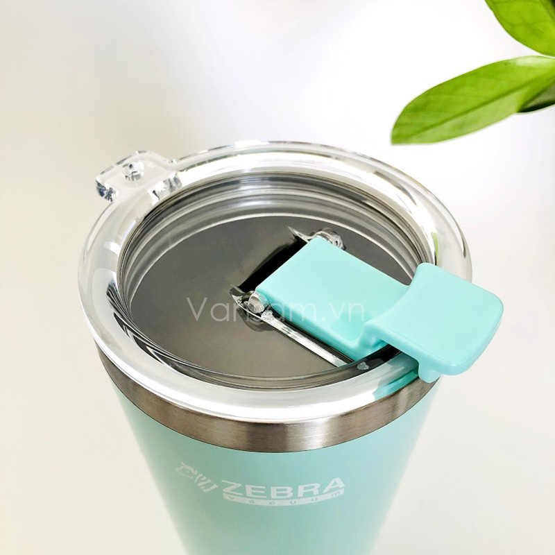 Ly giữ nhiệt inox 304 Zebra Thái Lan 580ml - màu mint STE 112701
