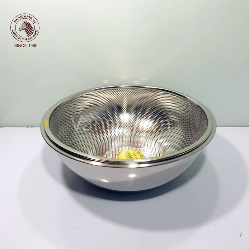 Bộ thau rổ 30cm inox 304 cao cấp - Công ty cổ phần Vân Sam
