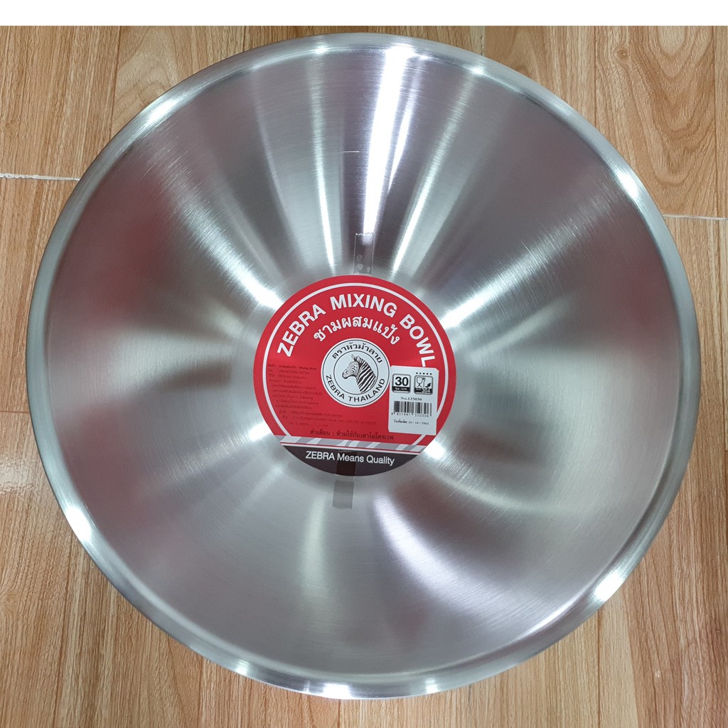 Thau inox 304 Zebra Thái Lan 40cm – Công ty cổ phần Vân Sam