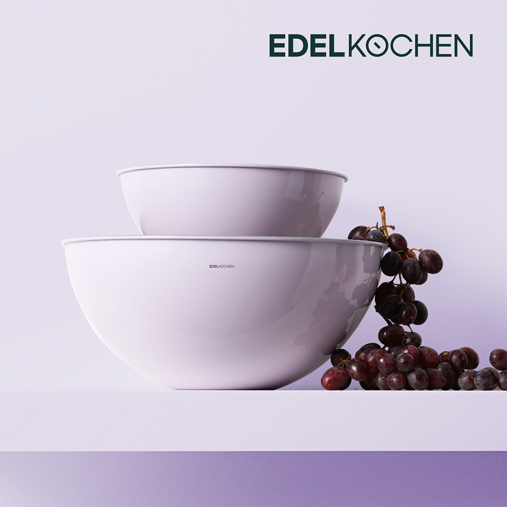 Bộ 3 thố inox 304 Edelkochen Hàn Quốc màu tím - Công ty cổ phần Vân Sam